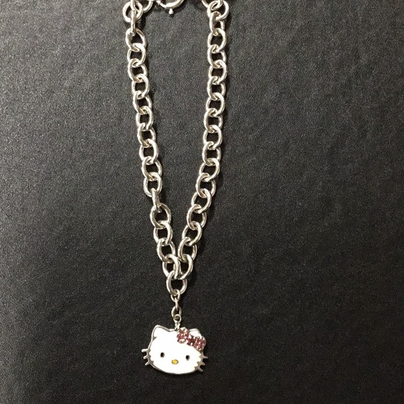 Jewelry | Hello Kitty Silver Bracelet | Poshmark